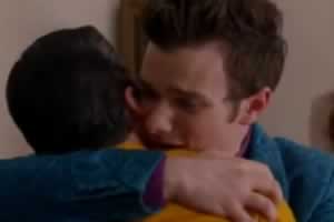 Darren Criss And Chris Colfer Kiss At A PaleyFest LA Event In 2015,